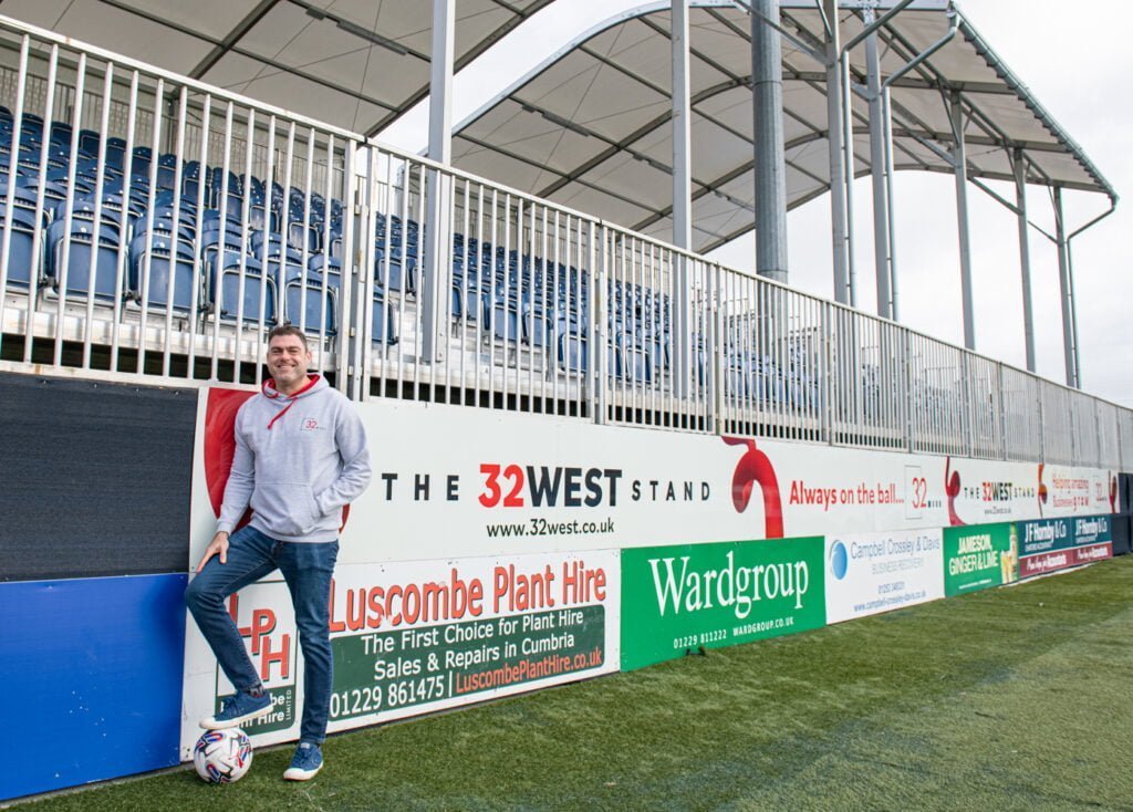 Cumbrian PR agency 32 West named as new stand sponsor at Barrow AFC ...