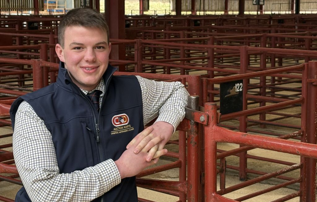 Trainee auctioneer secures dream job at Cumbrian auction mart ...