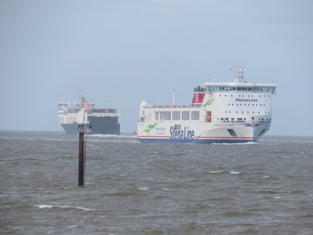 First purpose-built hybrid freight vessel arrives in Morecambe Bay ...